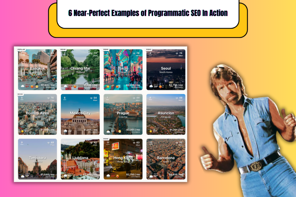 6 Examples of Perfectly Executed Programmatic SEO Campaigns